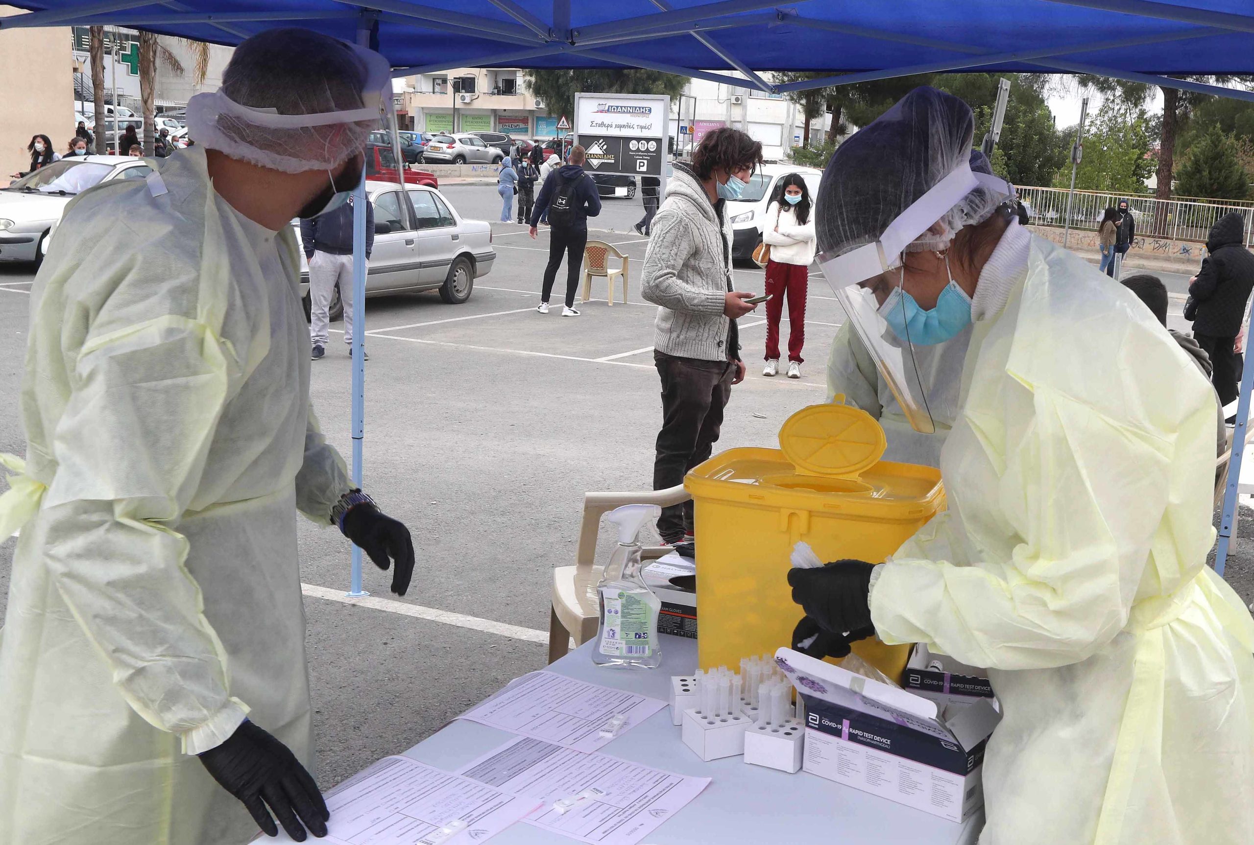 Που θα γίνονται σήμερα rapid test σε Λάρνακα και παγκύπρια ...