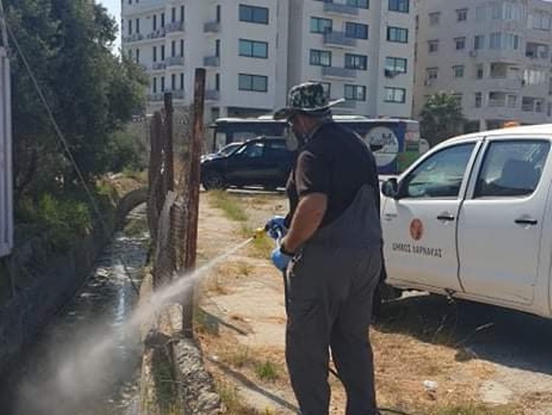 Λάρνακα: Συνεχίζονται οι ψεκασμοί κατά των κουνουπιών και η ...