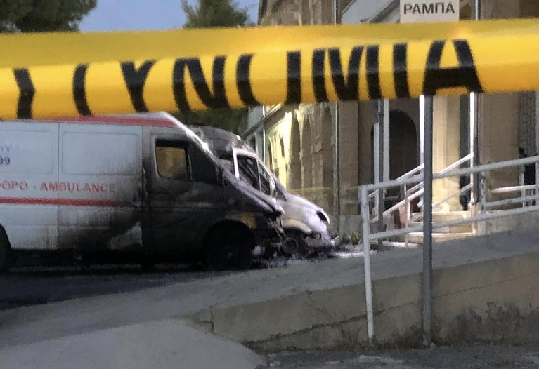 Φωτιά στο χώρο του Παλαιού Νοσοκομείου Λάρνακας (ΒΙΝΤΕΟ - ΦΩΤΟ ...