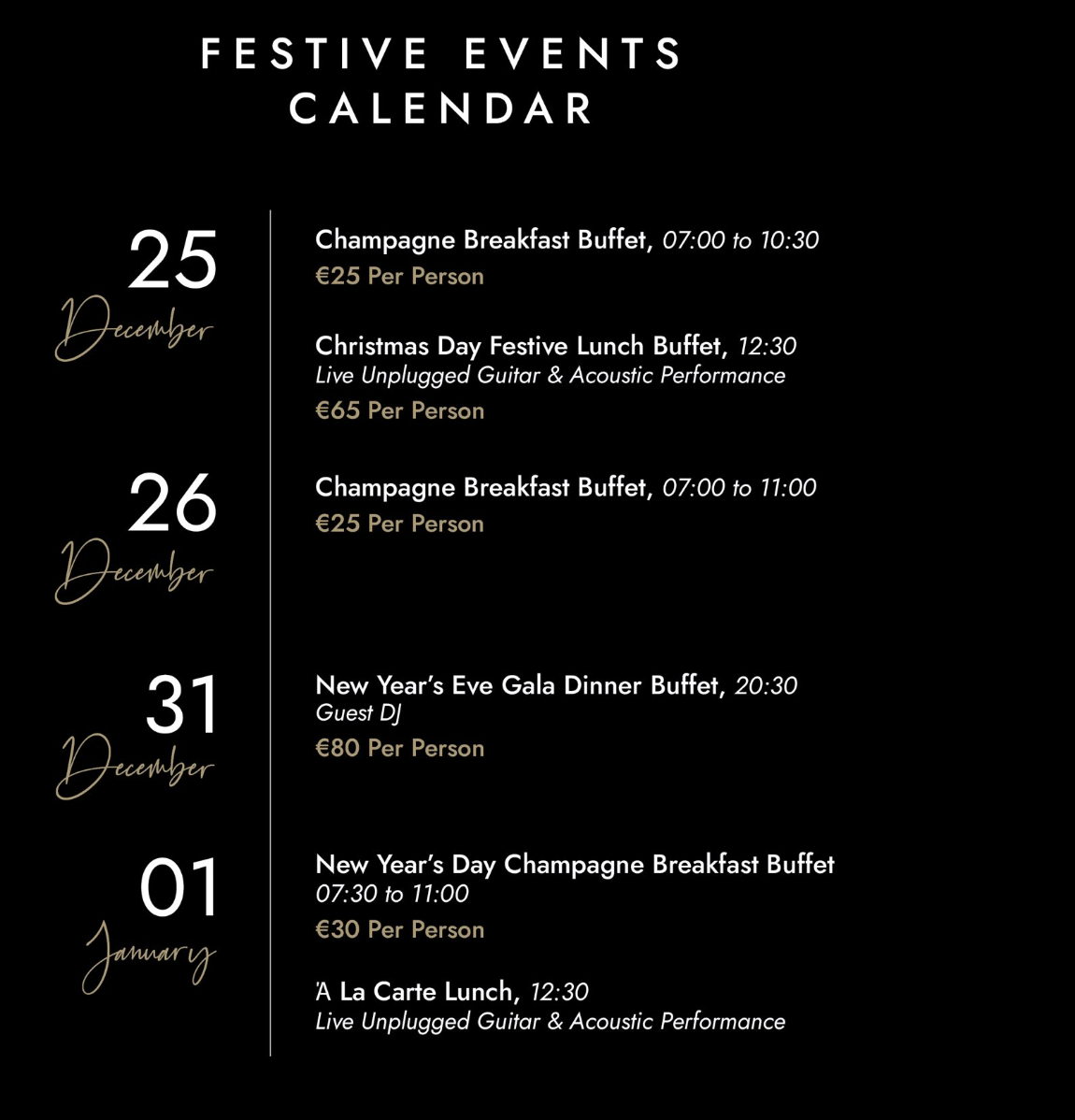 Το πιο λαμπερό New Year’s Eve Gala Dinner φέτος θα γίνει στο Enigma ...